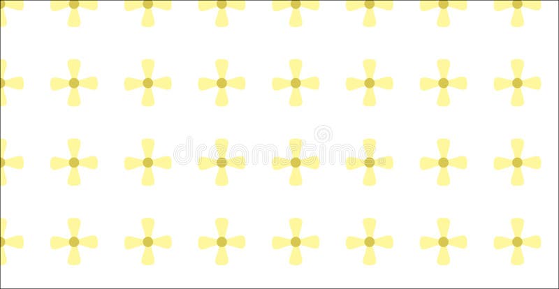 Simple Modern Abstract Yellow Cross Pattern Stock Illustration ...