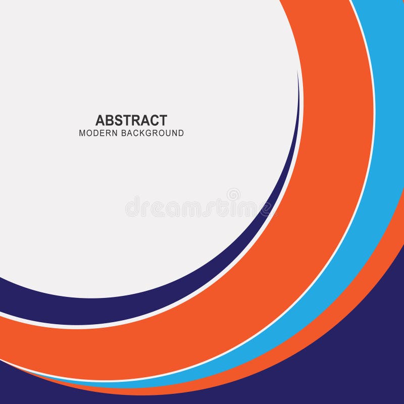 Simple Modern Background. Curve Background Stock Vector - Illustration ...