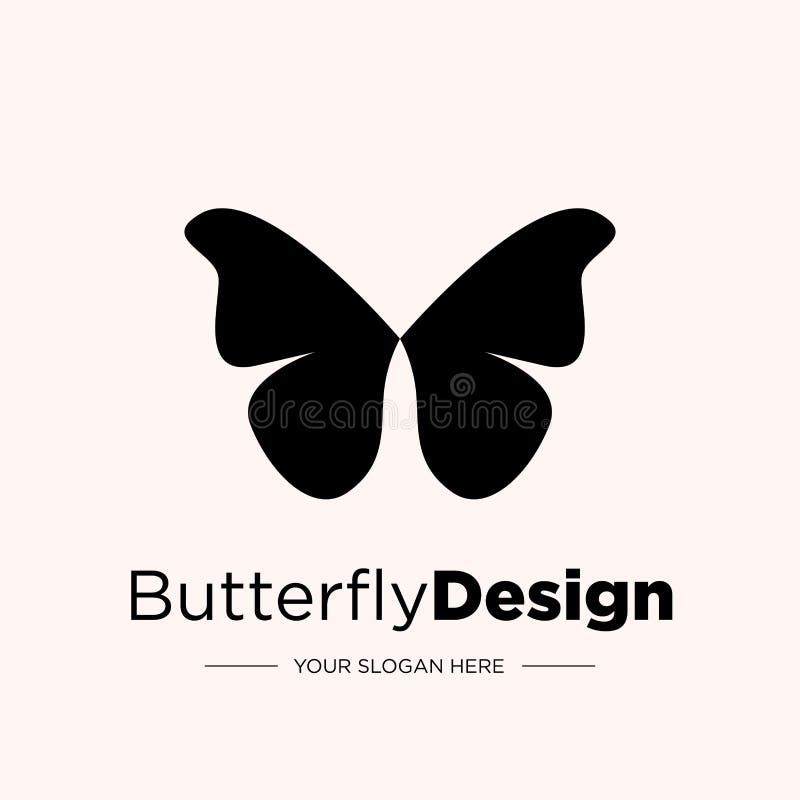 Simple Modern Butterfly Logo. Digital Butterfly. Transformation ...