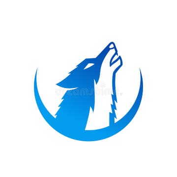 Blue Wolf Logo Stock Illustrations – 2,200 Blue Wolf Logo Stock ...