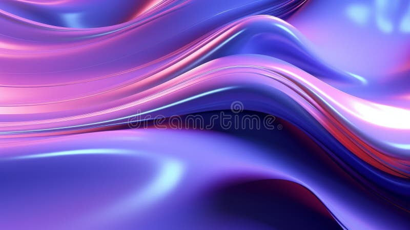 Simple Modern Holographic Background AI Generated Stock Illustration ...