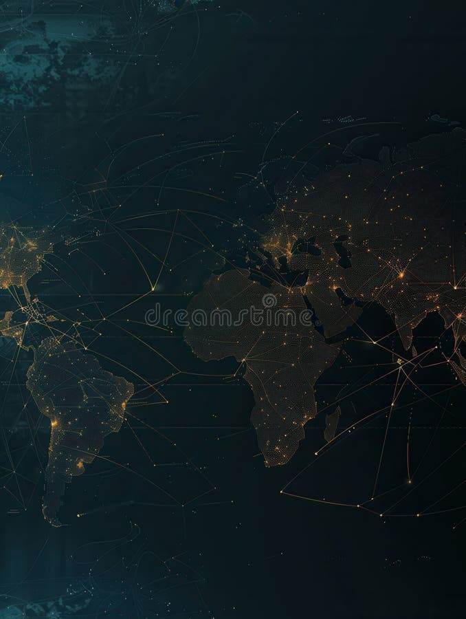 A Simple and Modern Illustration of the Globe, Showcasing All ...