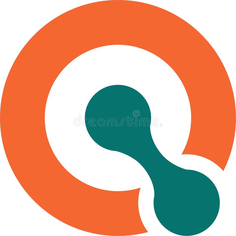 Simple Modern Initial Q for Tech Icon Vector Logo Design Stock Vector ...