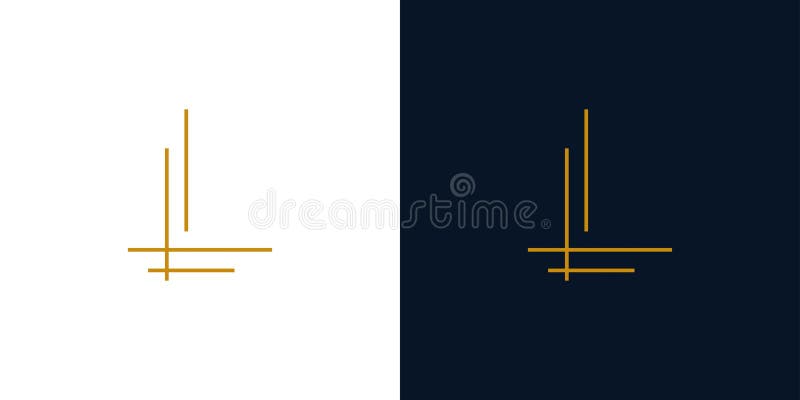 Luxury and Modern L Logo Design Stock Vector - Illustration of elegant ...