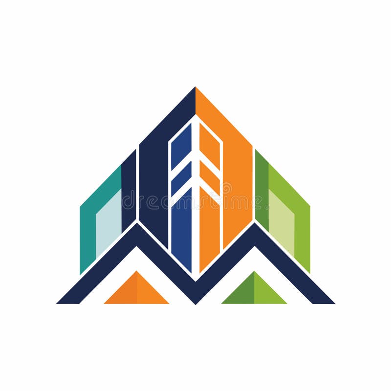 Single Building Logo Stock Illustrations – 9,565 Single Building Logo ...