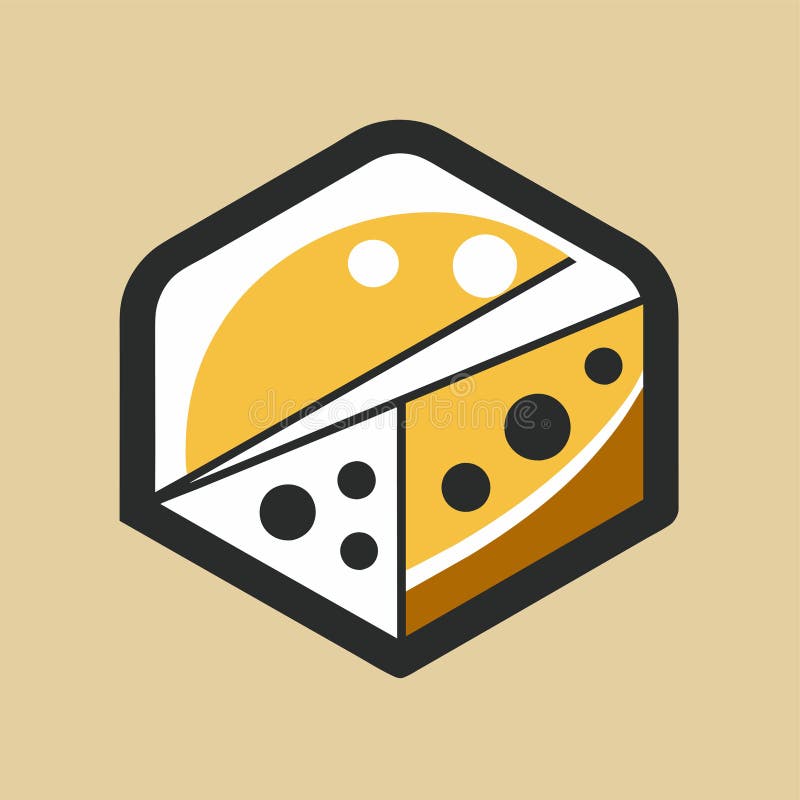 A Simple, Modern Logo Featuring a Hexagon Shape Filled with a Stylized ...