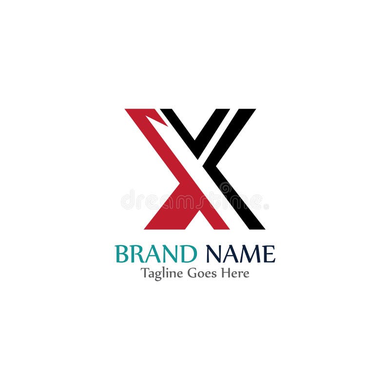 Simple and Modern Logo of Letter X Creative Design Stock Illustration ...