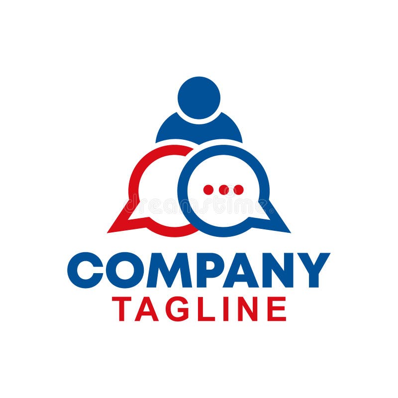 Simple and Modern Message Icon Logo Vector Design Stock Vector ...