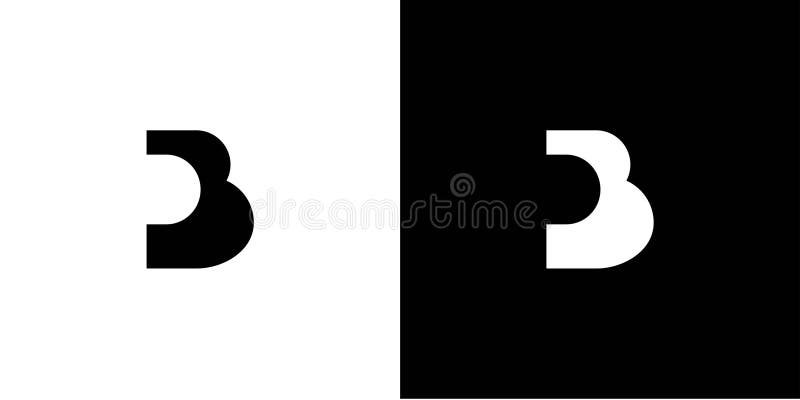 PB Initials Logo Design, a Modern Symbol of Simplicity and Style Stock ...