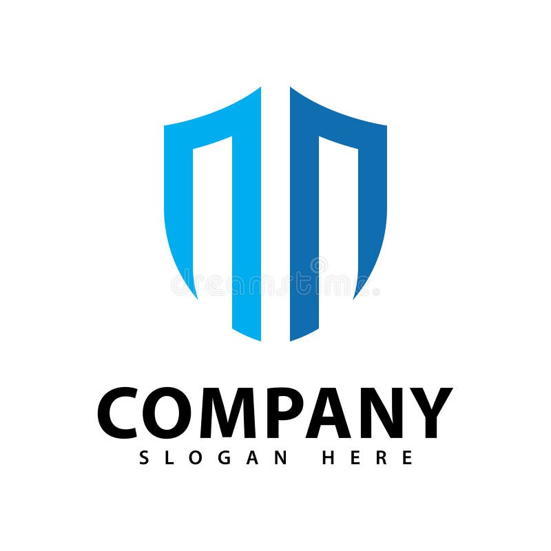 Simple Modern Shield Logo Template Illustration Design Stock Vector ...