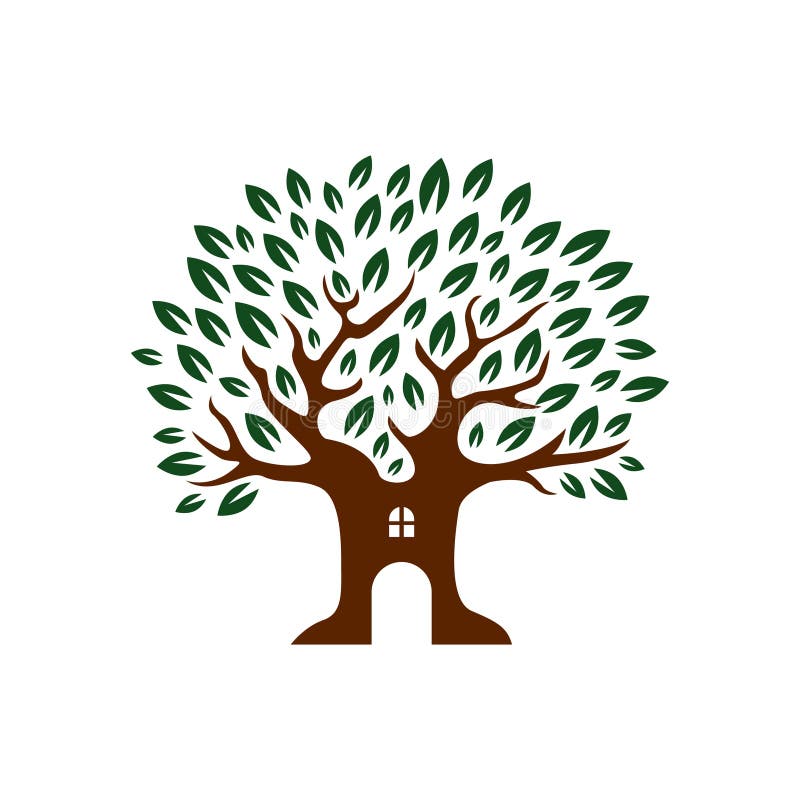 TreeHouse Vector Logo Template Stock Vector - Illustration of estate ...