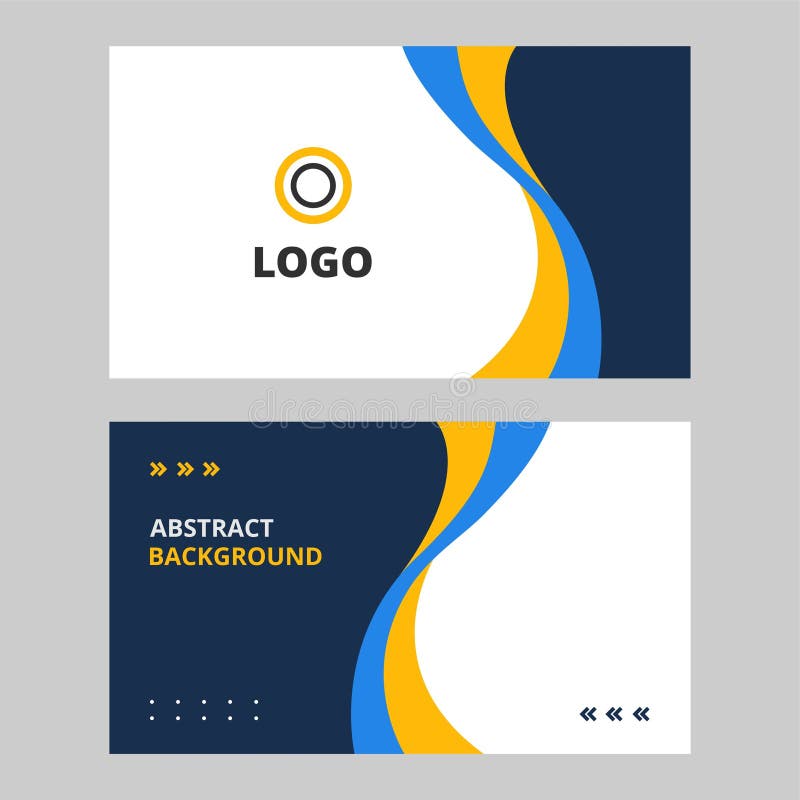 Simple and Modern Vector Business Card Template. Creative Background ...