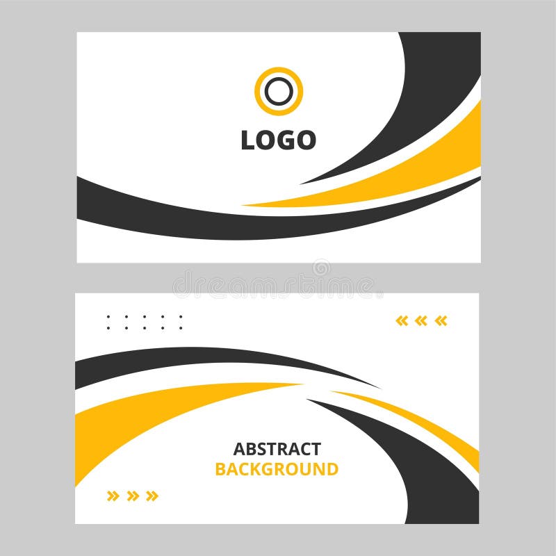 Simple and Modern Vector Business Card Template. Creative Background ...