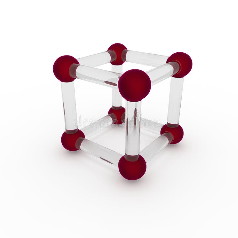 Simple Geometric Objects, 3d Render, 3d Illustration Stock Illustration ...