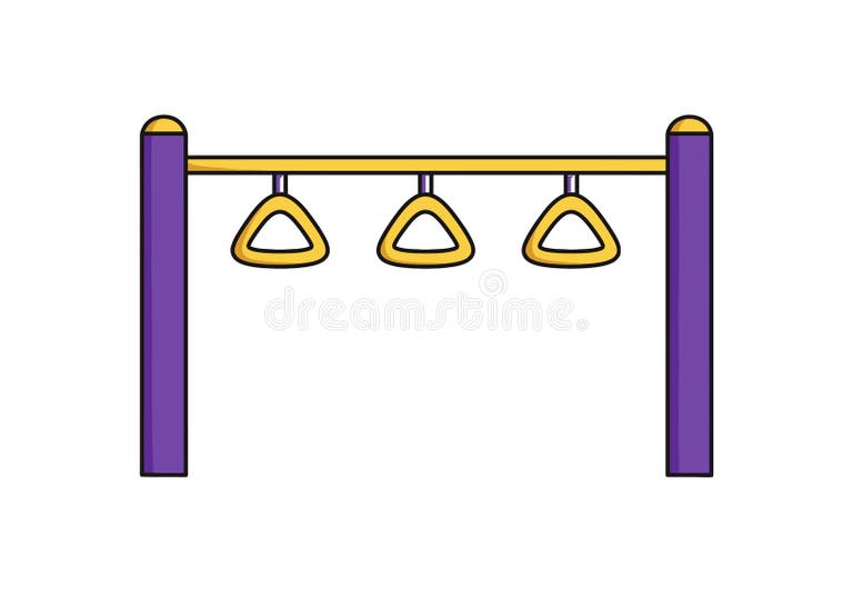 Simple Monkey Bars Clipart. Stock Photo - Illustration of simple ...