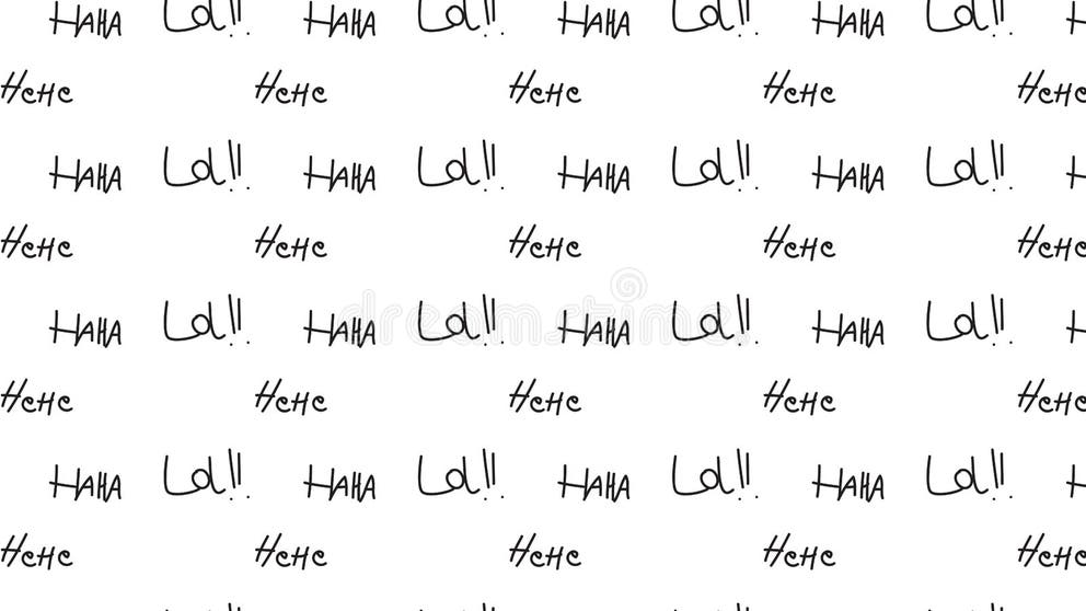 Simple Monochrome Calligraphy Pattern Stock Vector - Illustration of ...