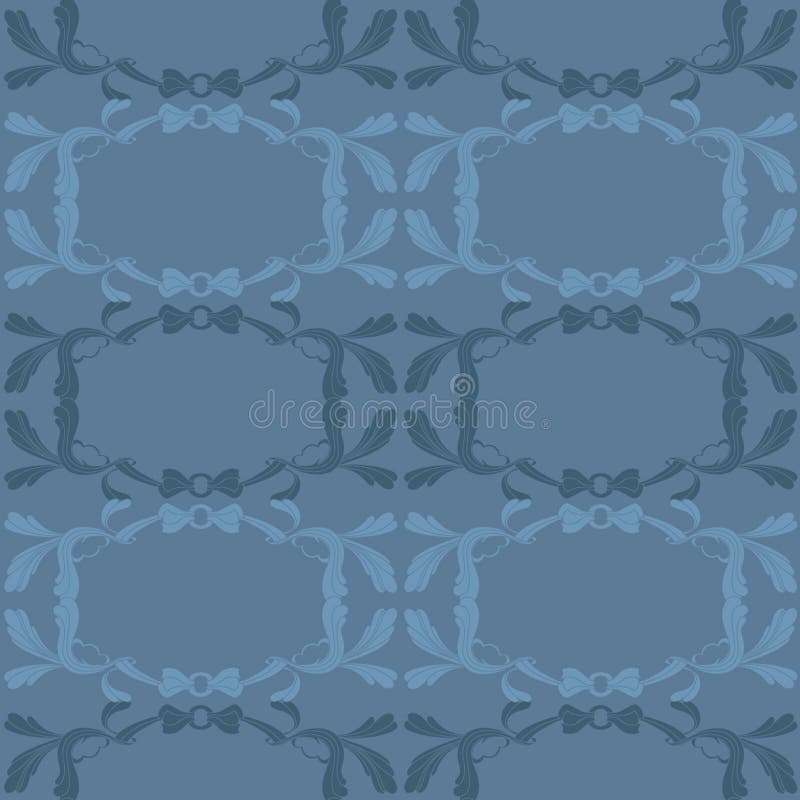 Simple monochrome pattern stock vector. Illustration of blue - 116405765