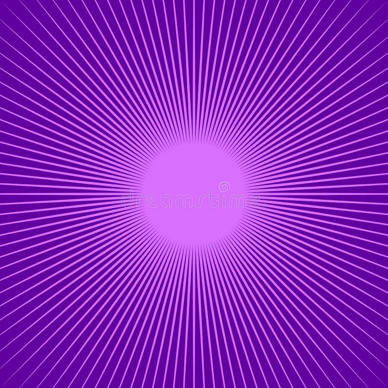 Simple Monochrome Starburst, Sunburst, Radial Lines Pattern. Stock ...