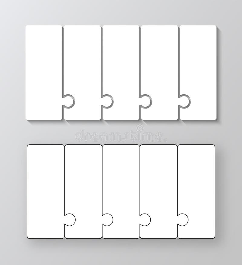 Simple Mosaic Layout Solid and Outline. Rectangle Business Presentation ...