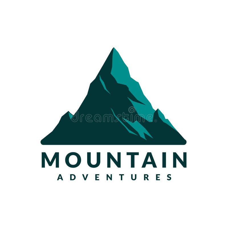 Simple mountain logo stock vector. Illustration of mountain - 273040096