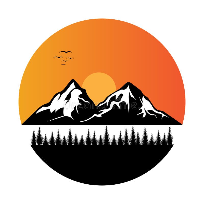 Simple Mountain Logo Stock Illustrations – 35,167 Simple Mountain Logo ...