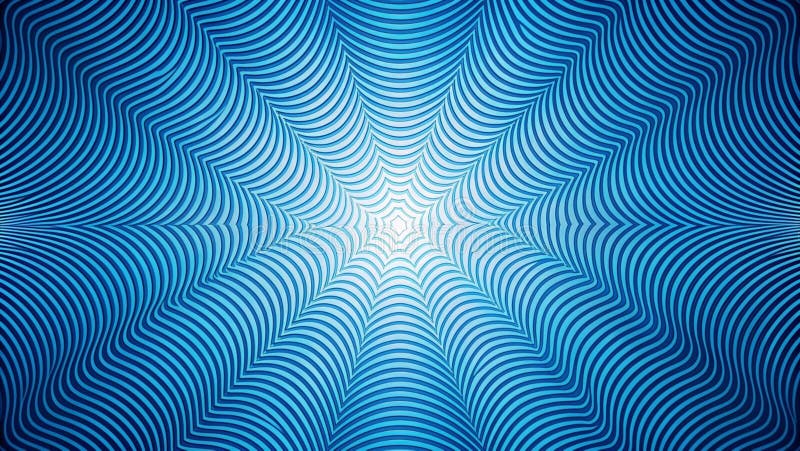 Simple Multi-pattern Background with Blue Gradient. Stock Illustration ...