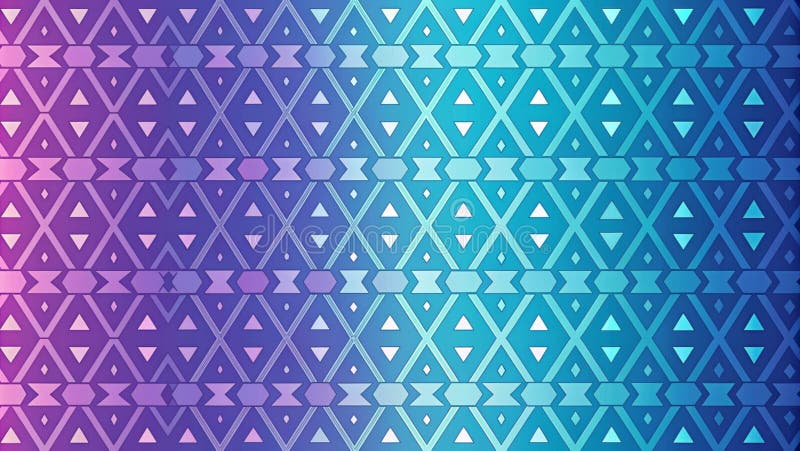 Simple Multi-pattern Background with Blue-purple Gradient. Stock ...