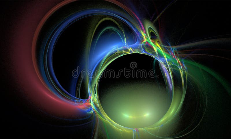 Simple Multicolor Abstract Pattern on Black Background, Wallpaper Stock ...