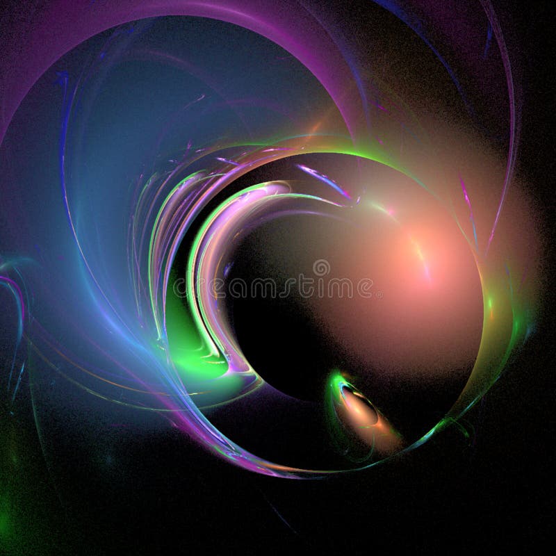 Simple Multicolor Abstract Pattern on Black Background, Wallpaper Stock ...