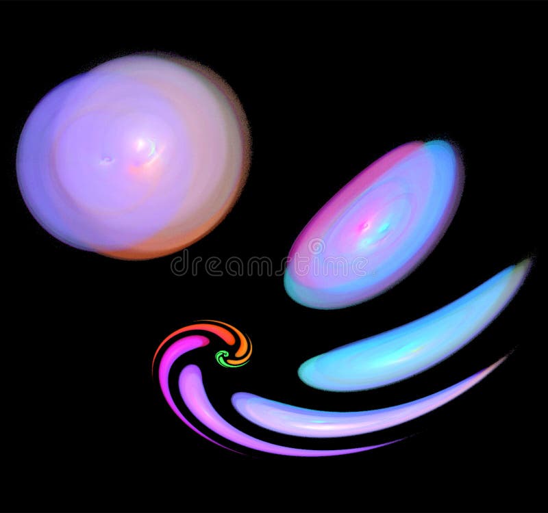 Simple Multicolor Abstract Pattern on Black Background, Wallpaper Stock ...