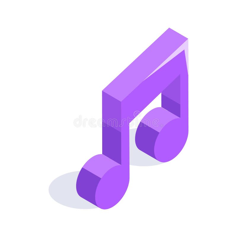 A Simple Music Note Icon Representing Melody, Rhythm, and Musical ...
