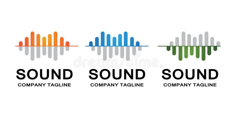 Music Sound Wave Logo Icon Vector, Speaker and Headset Stock Vector ...