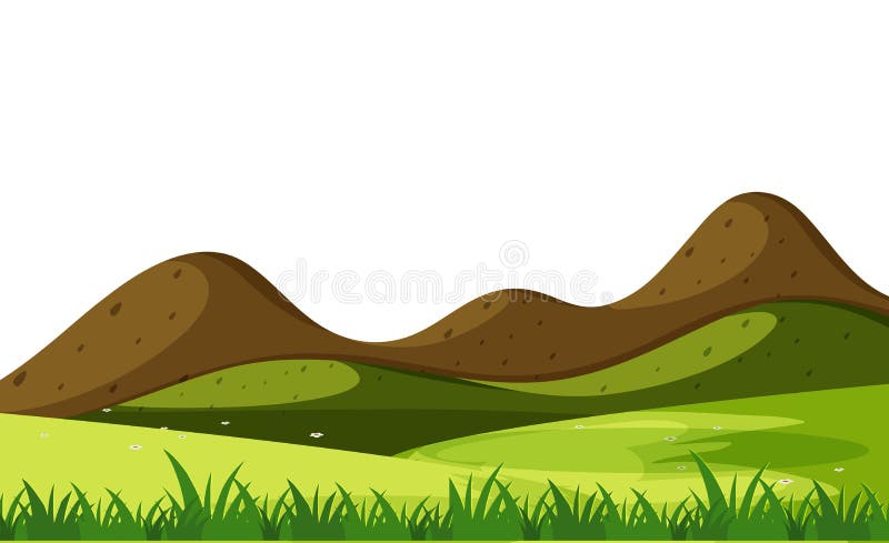 A simple nature scene stock vector. Illustration of spring - 150948932