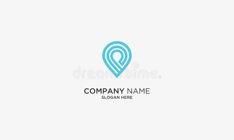 Simple Navigation Logo Icon, Map Pin Logo Icon Template. Travel Logo ...