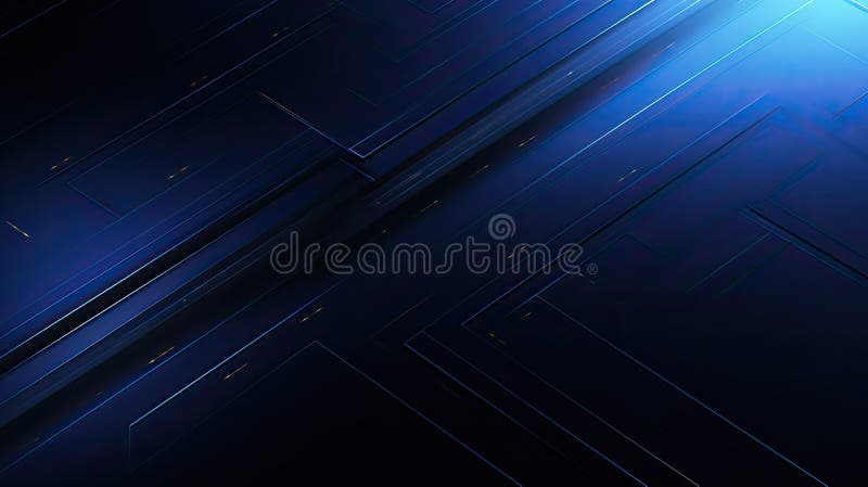 Simple Navy Blue Technology Background Stock Illustration ...