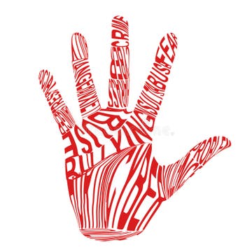 Stop Red Hand Stock Illustrations – 10,617 Stop Red Hand Stock ...