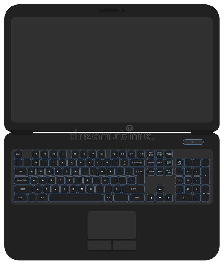 Simple Notebook with Different Layers for Animation Stock Vector ...