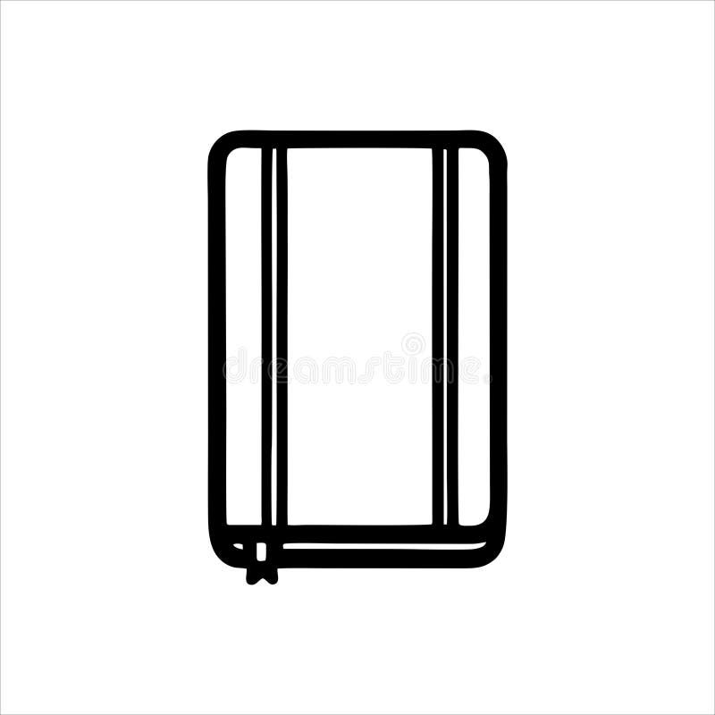Simple Notebook Vector with Minimalist and Modern Design Stock ...