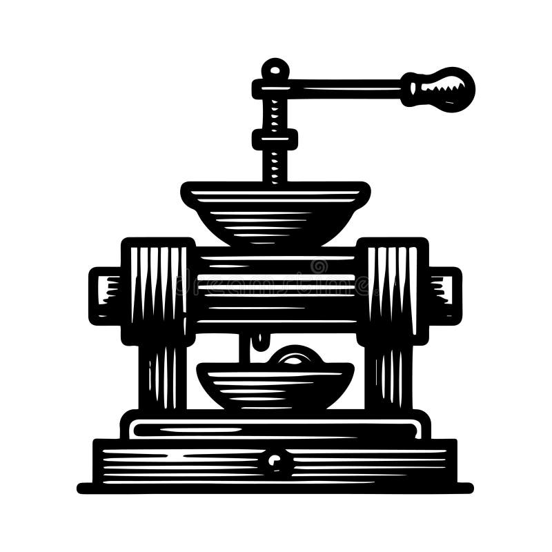 Olive Press Vector Icon Vintage Retro Logo Illustration Stock Vector ...