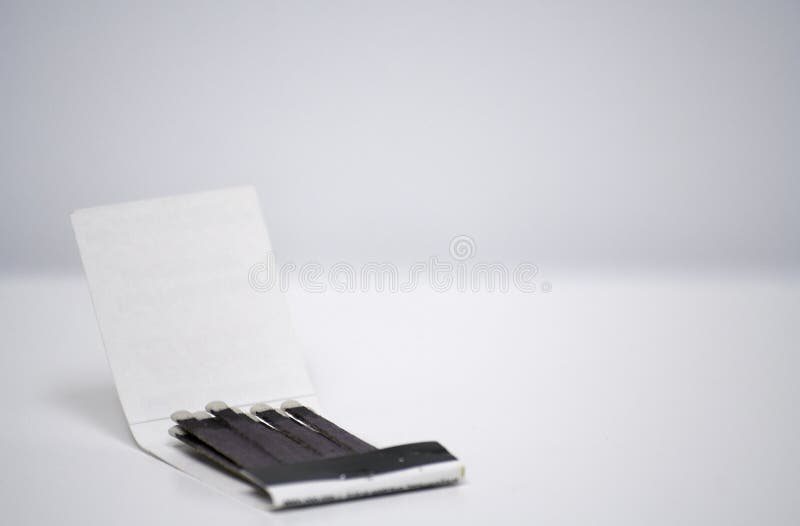 Simple Open Matchbook stock photo. Image of blank, spark - 639676