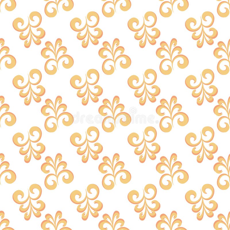 Baroque Seamless Border. Ornate Repeat Pattern. Modern Geometric Stock ...