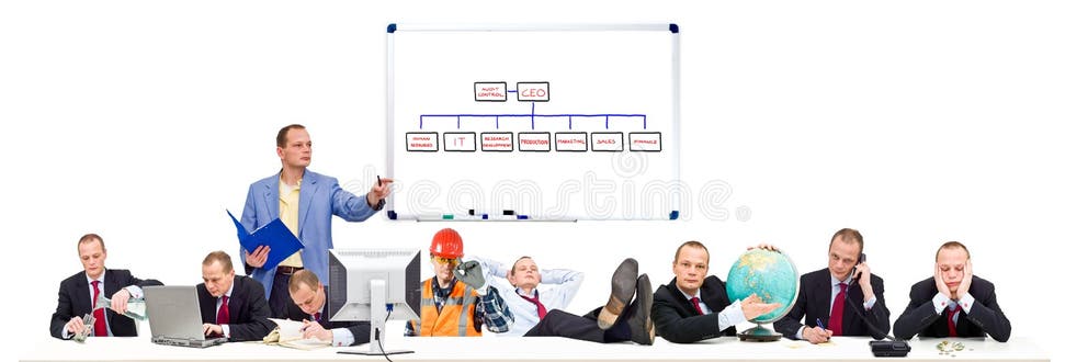 Simple Organization stock image. Image of executives, auditor - 8134197