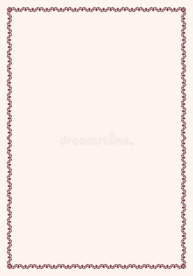Simple ornamental frame stock vector. Illustration of design - 293303444