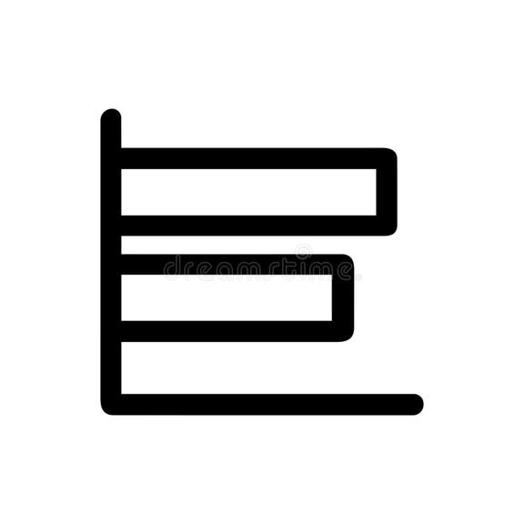 Outline Alignment Sidebar List Stock Illustrations – 1 Outline ...