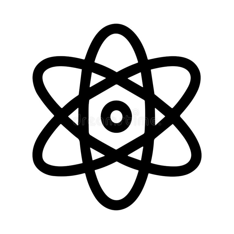 Atom Model Outline Icon Stock Illustrations – 5,025 Atom Model Outline ...