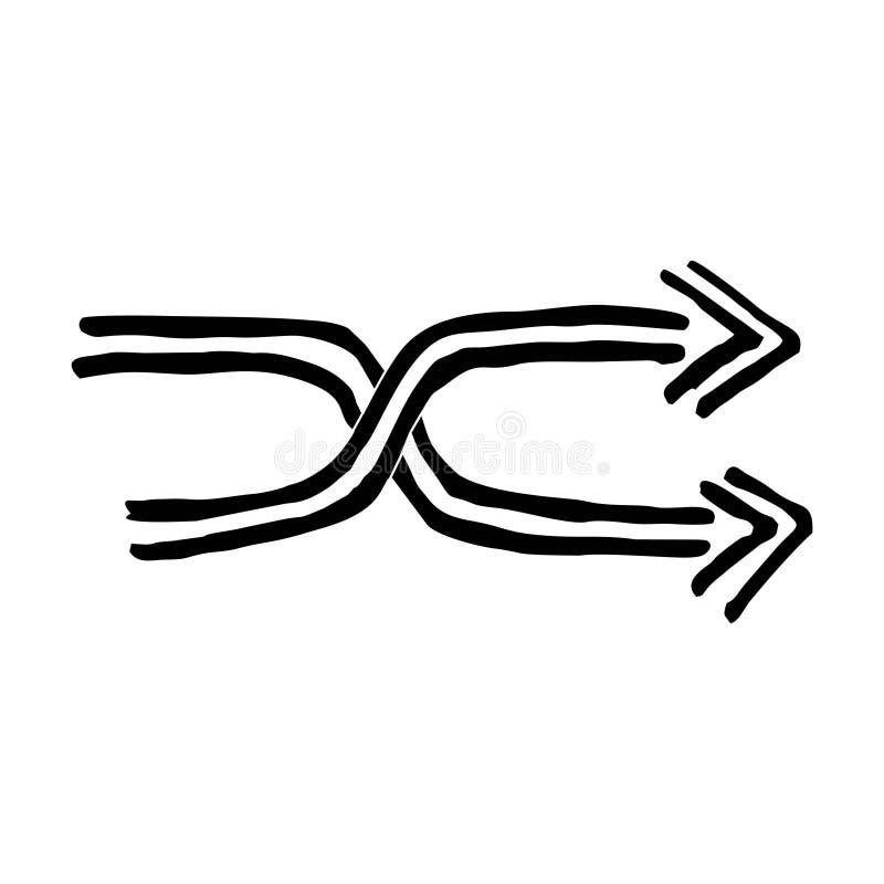 Crossed Arrows Outline Stock Illustrations – 1,341 Crossed Arrows ...