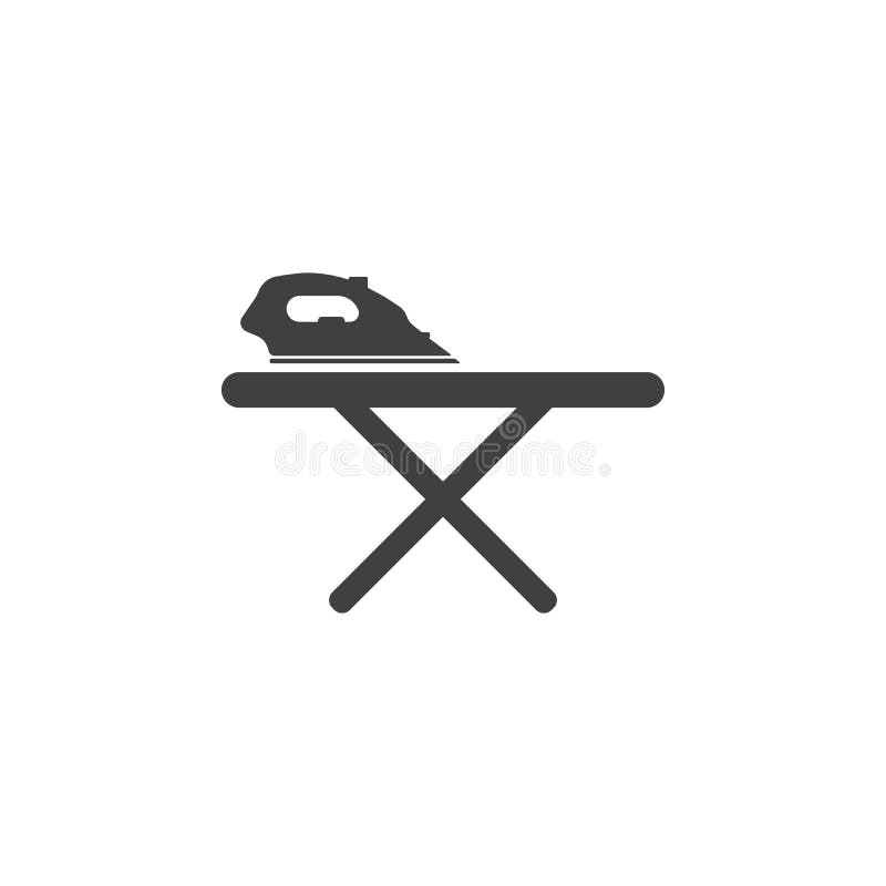 Ironing Table Icon. Simple Element Illustration. Ironing Table Symbol ...