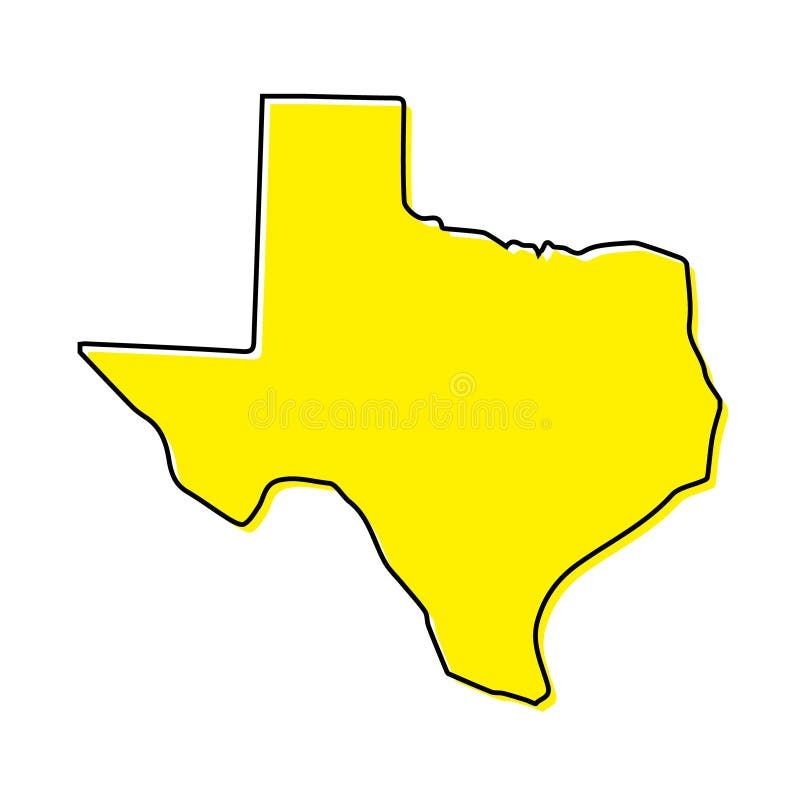 Map Texas Illustrated Stock Illustrations – 62 Map Texas Illustrated ...