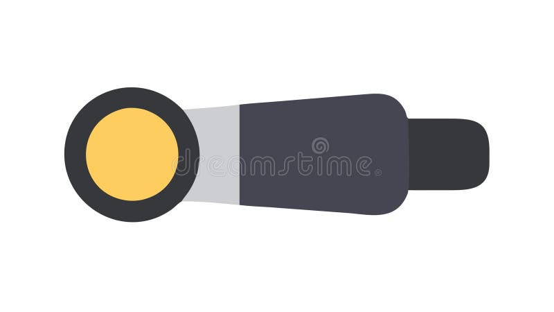 Simple Outline Microscope or Optical Device Icon Science, Vector Design ...