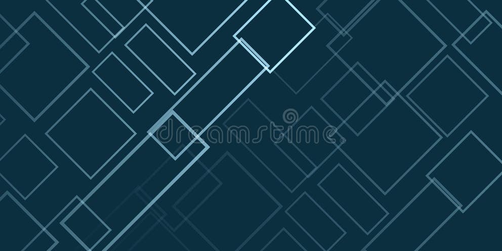 Simple Overlapping Rectangular Frames of Various Sizes, Colored in ...